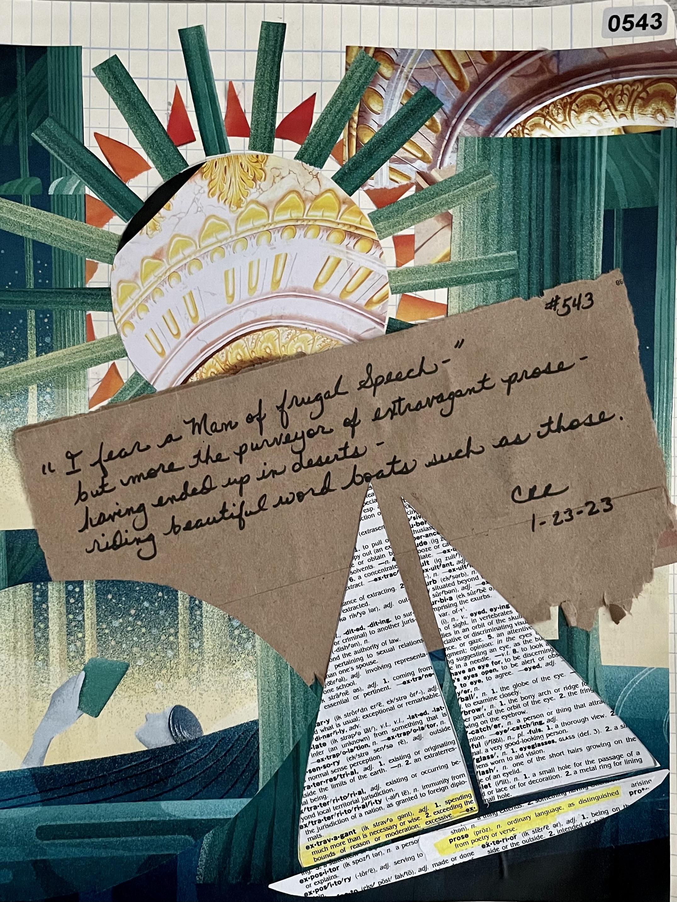 “I Fear A Man Of Frugal Speech” – The Carol and Emily Project